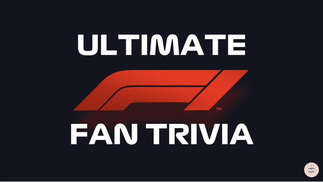 Formula 1 Trivia Game | Digital Party Game for F1 Fans | Race Day ...