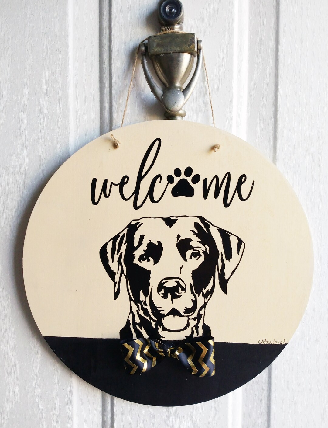 Welcome Lab Door Sign - Etsy