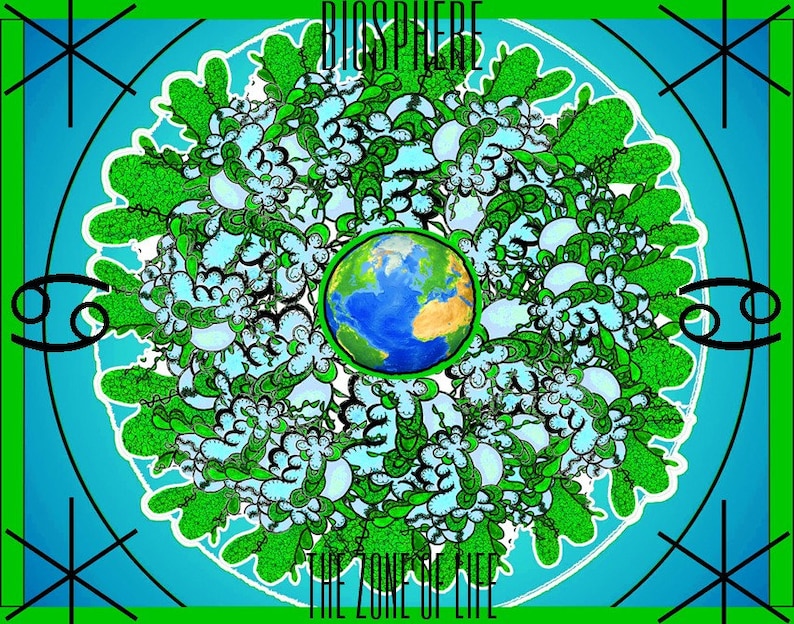 Abstract Earth Art Poster, Earth Painting, Mother Earth Art, Global ...