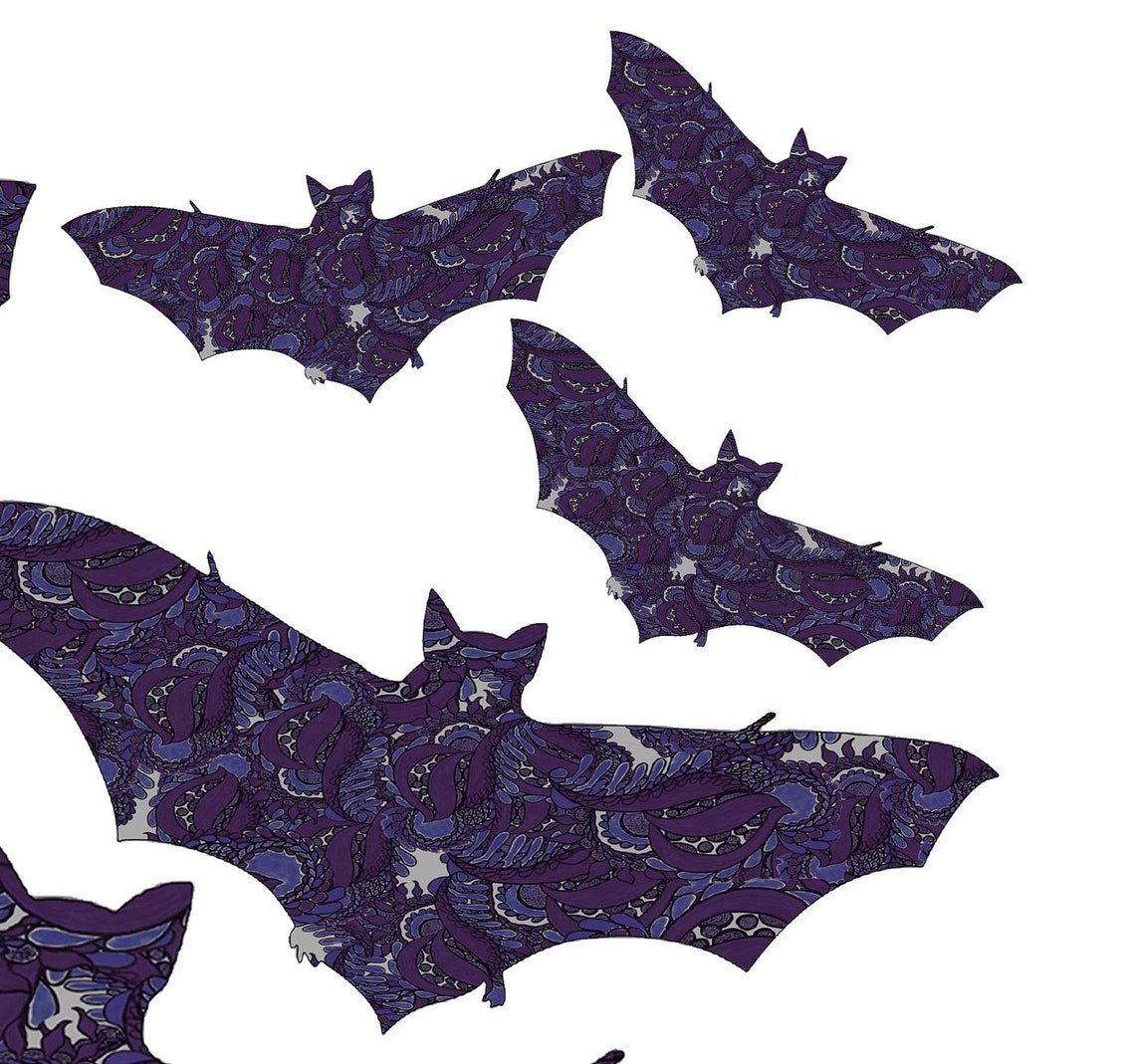 Bat Art Painting, Bat Art Poster, Brown Bat Art, Wall Art Bat, Bat ...