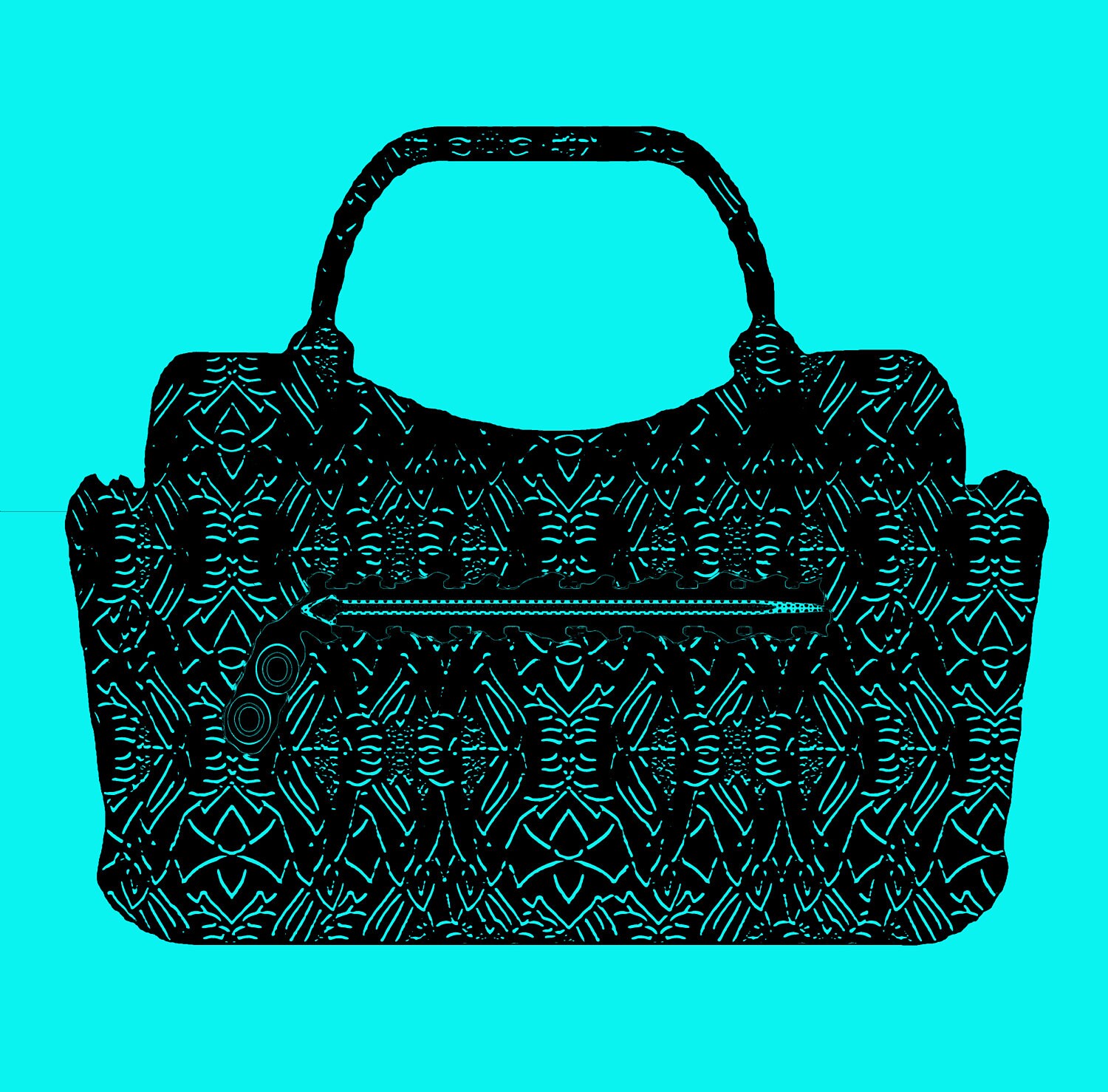 POP ART POSTER, Purse Bag Lover Gift, Purse Lover Art, Designer Bag Art ...