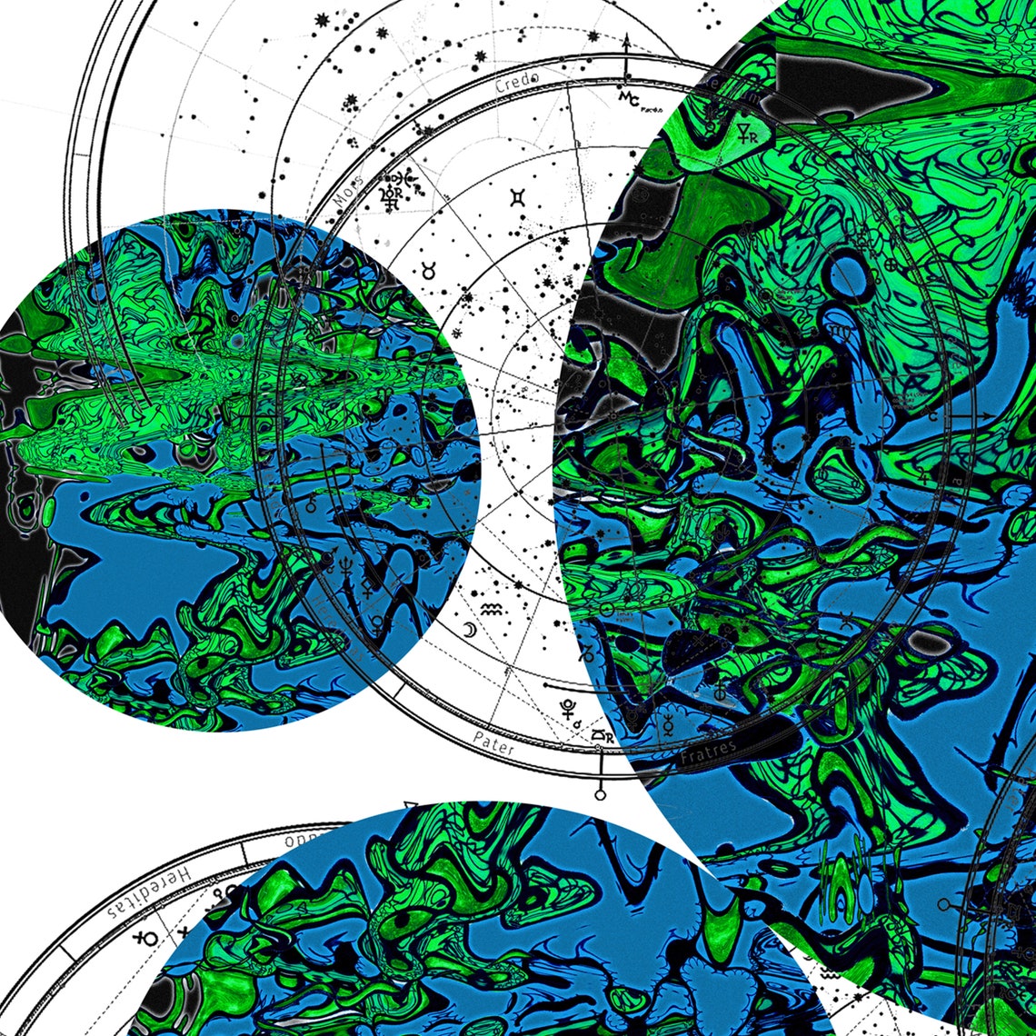 EARTH PAINTING, Abstract Science Art, Science Wall Art, Environmental ...