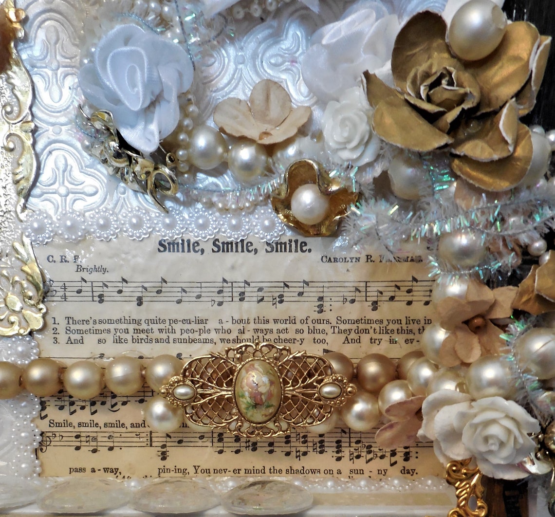 ALTERED ART, Shadow Box, Mixed Media Original, Niche, Free Spirit ...