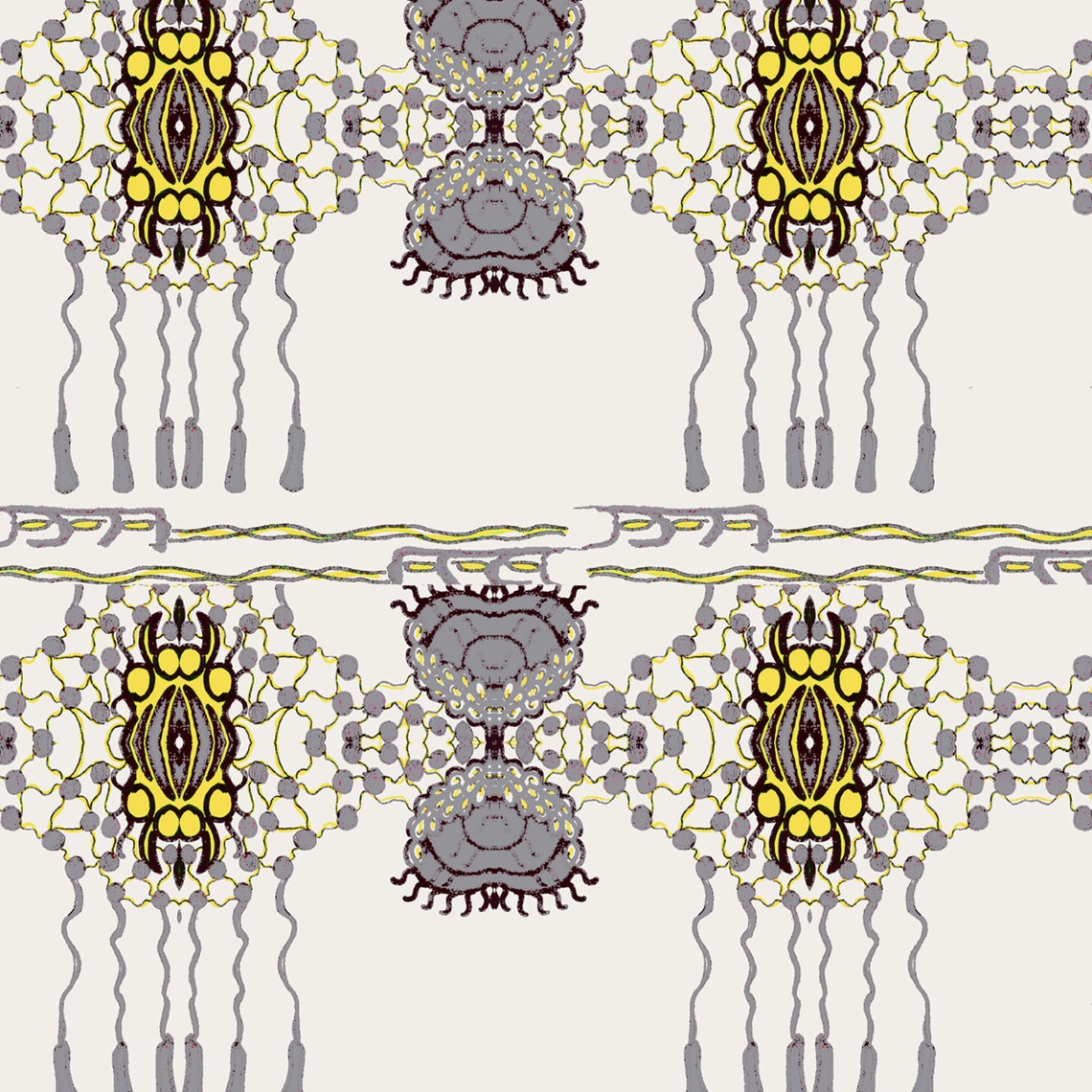 POINTELLE Art, Fabric Designer Art, Feminine Art, Bedroom Wall Decor ...