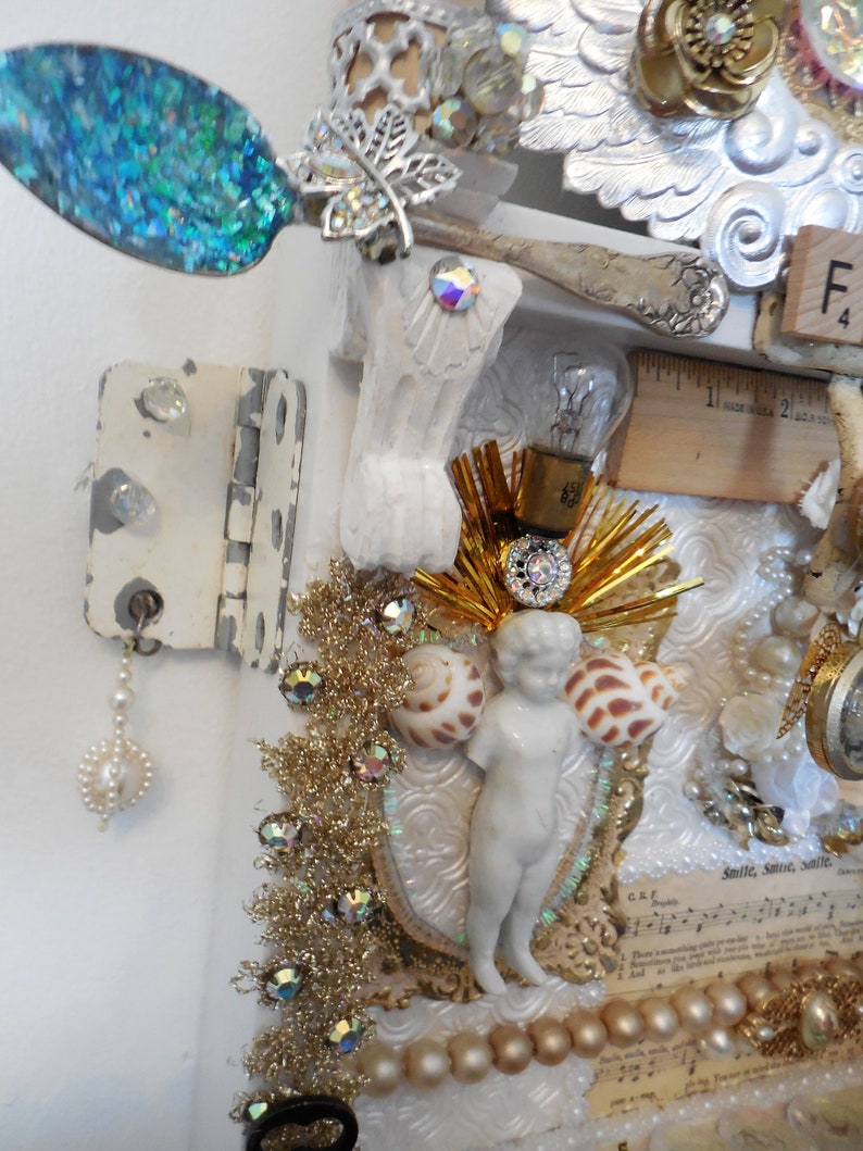 ALTERED ART, Shadow Box, Mixed Media Original, Niche, Free Spirit ...