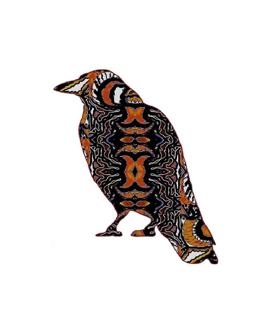 Crow Paintng, Crow Art Print, Crow Wall Art, 16x20, 20x30, Gallery ...