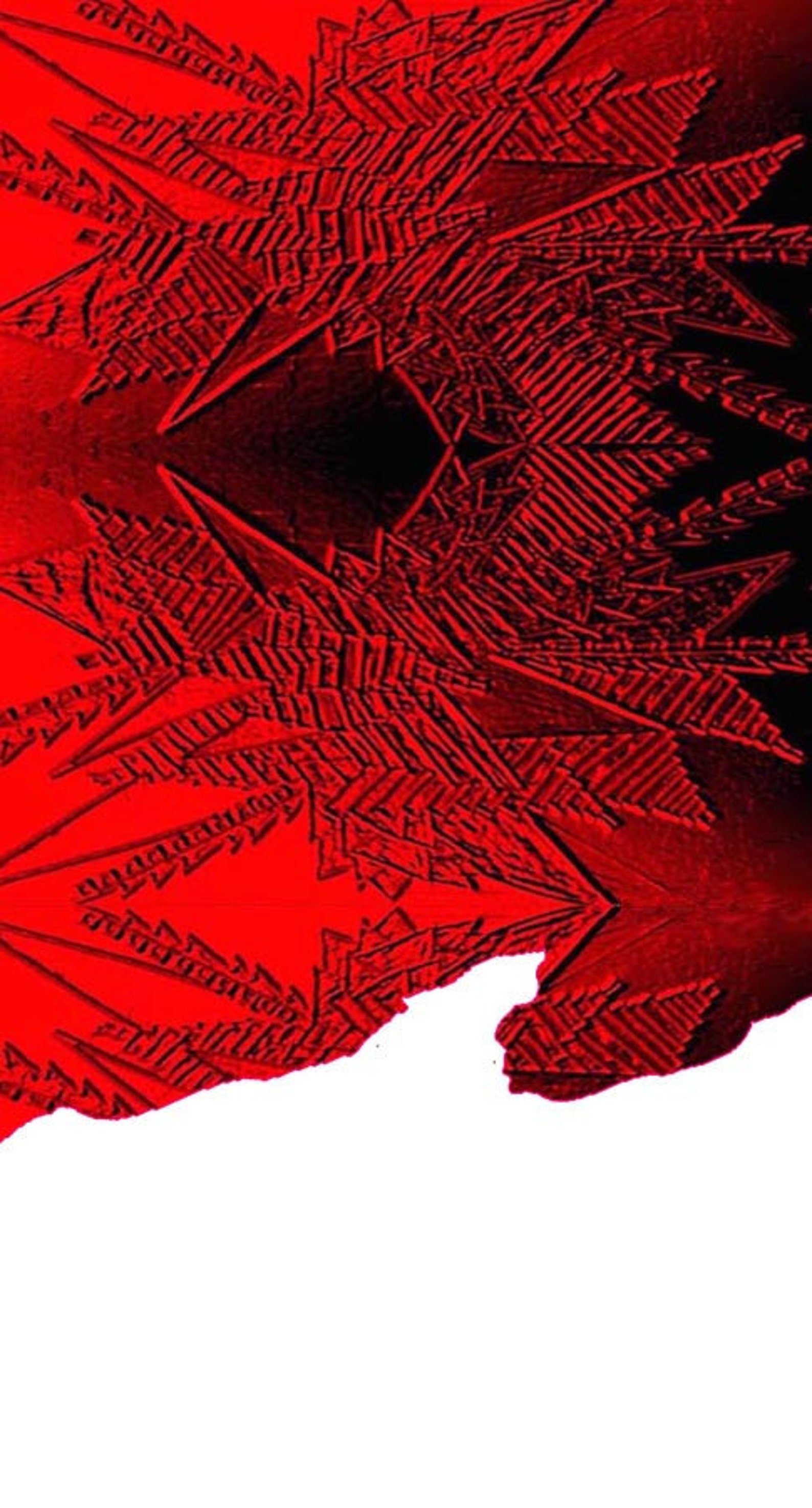 Abstract Tree Painting Red and Black Art Modern Red Art - Etsy