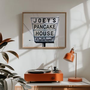 Mid-century Joey's Pancake House Roadside Sign Photography Print ...