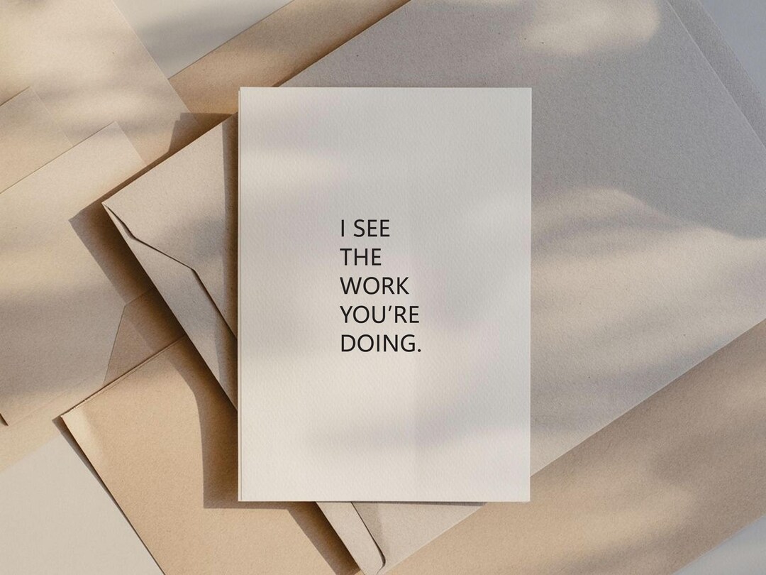 Burnout Card Printable | Non-religious Support Cards | Quiet Resilience ...
