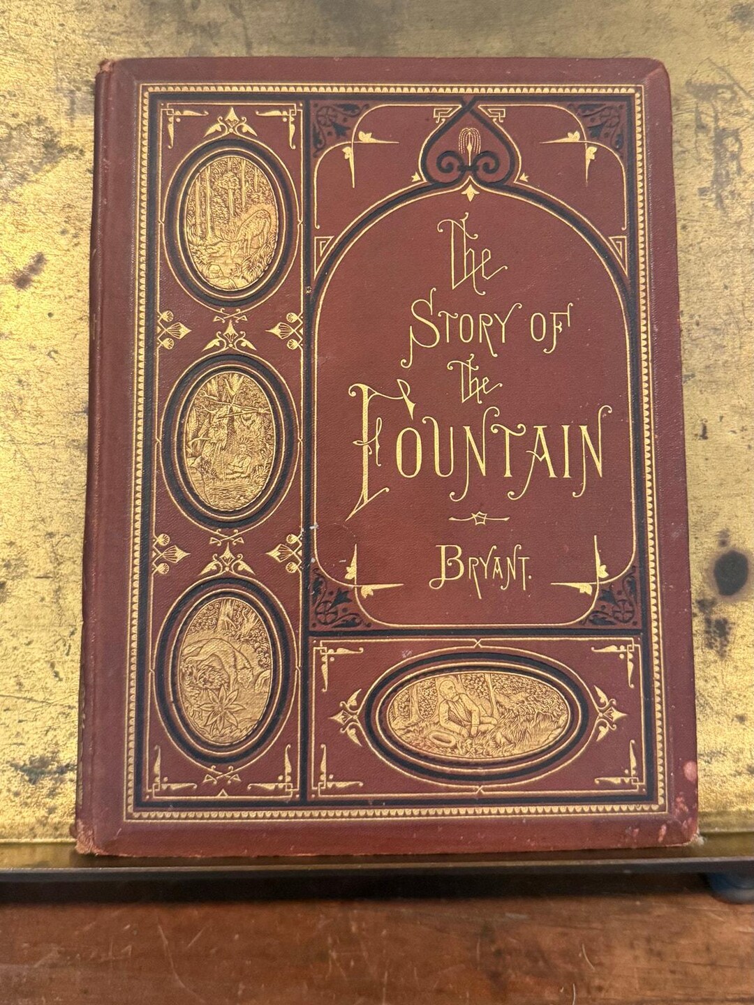 Story of the Fountain William Cullen Bryant First Edition 1872 Antique ...