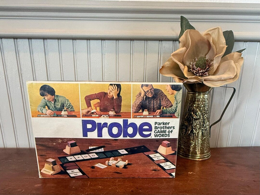 Probe Word Game Parker Brothers 1974 Vintage Board Game - Etsy
