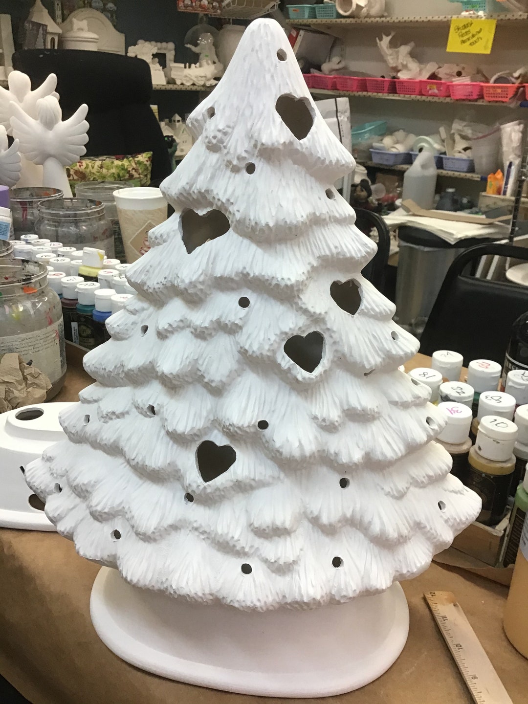 15” Valentine’s Day 2 Sided Tree-unpainted Please Read Policies Before ...