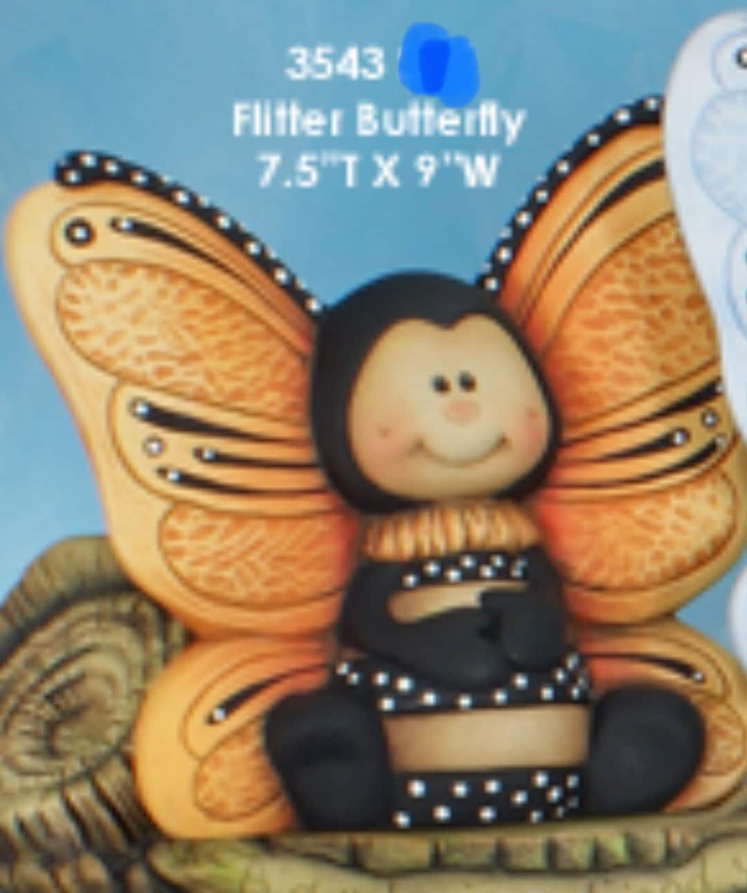 Flitter Butterfly 3543 CM-UNPAINTED Please Read Policies Before ...
