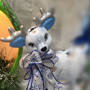 Kimple Deer Standing Facing Forward-unpainted -please Read Policies ...