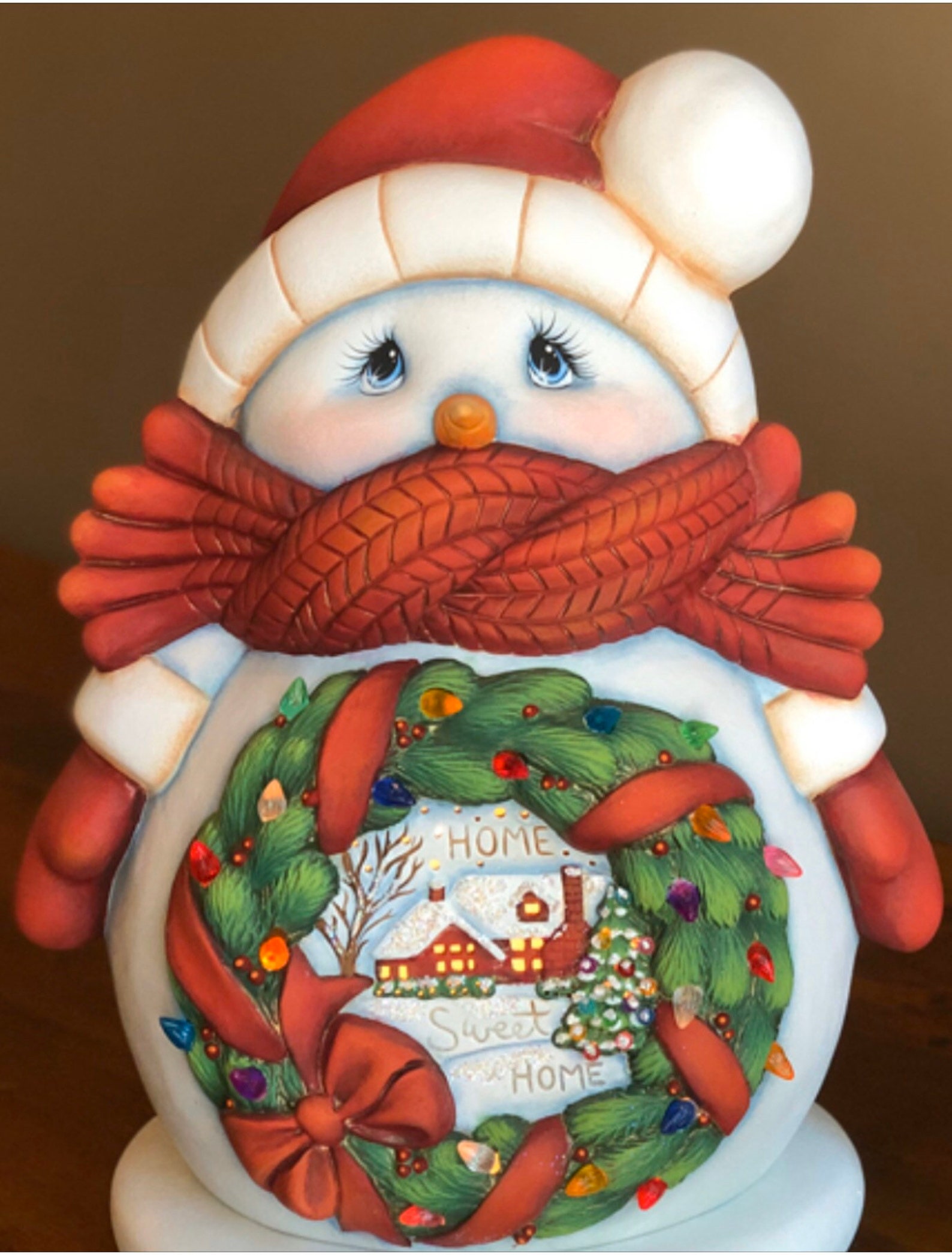 Cuddle up Snowman Unpainted Please Read Policies Before - Etsy