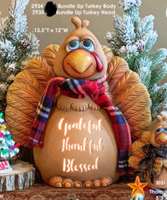 Bundle up Turkey 2934 Unpainteduncut-unpainted please Read - Etsy
