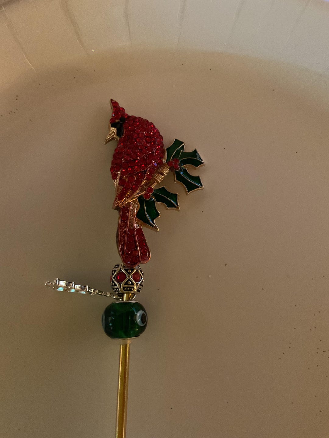 Ceramic Cardinal Tree Topper Why Put That Tree Away Tree is Not ...