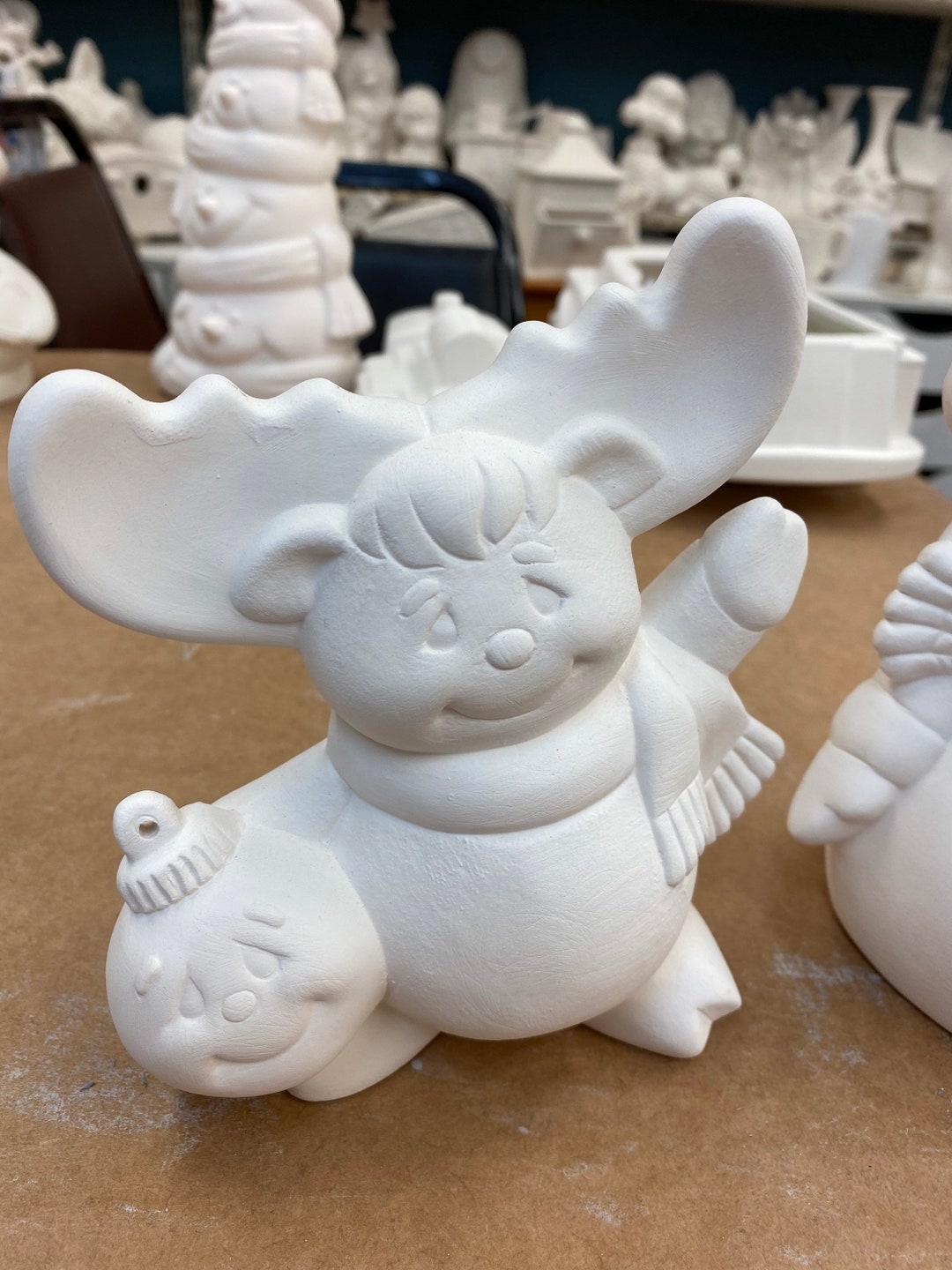 John the Moose-unpainted Please Read Policies Before Ordering - Etsy