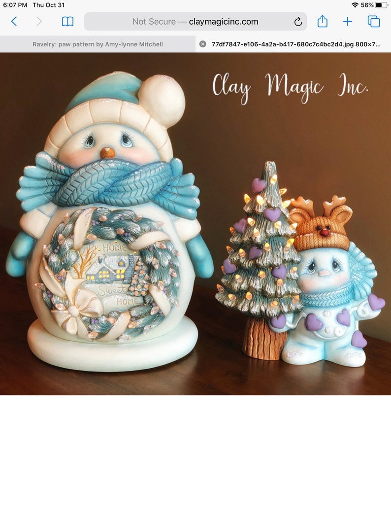Cuddle up Snowman Unpainted - Please Read Policies Before Ordering ...