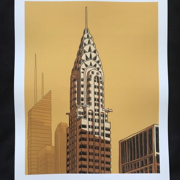 Chrysler Building - Etsy