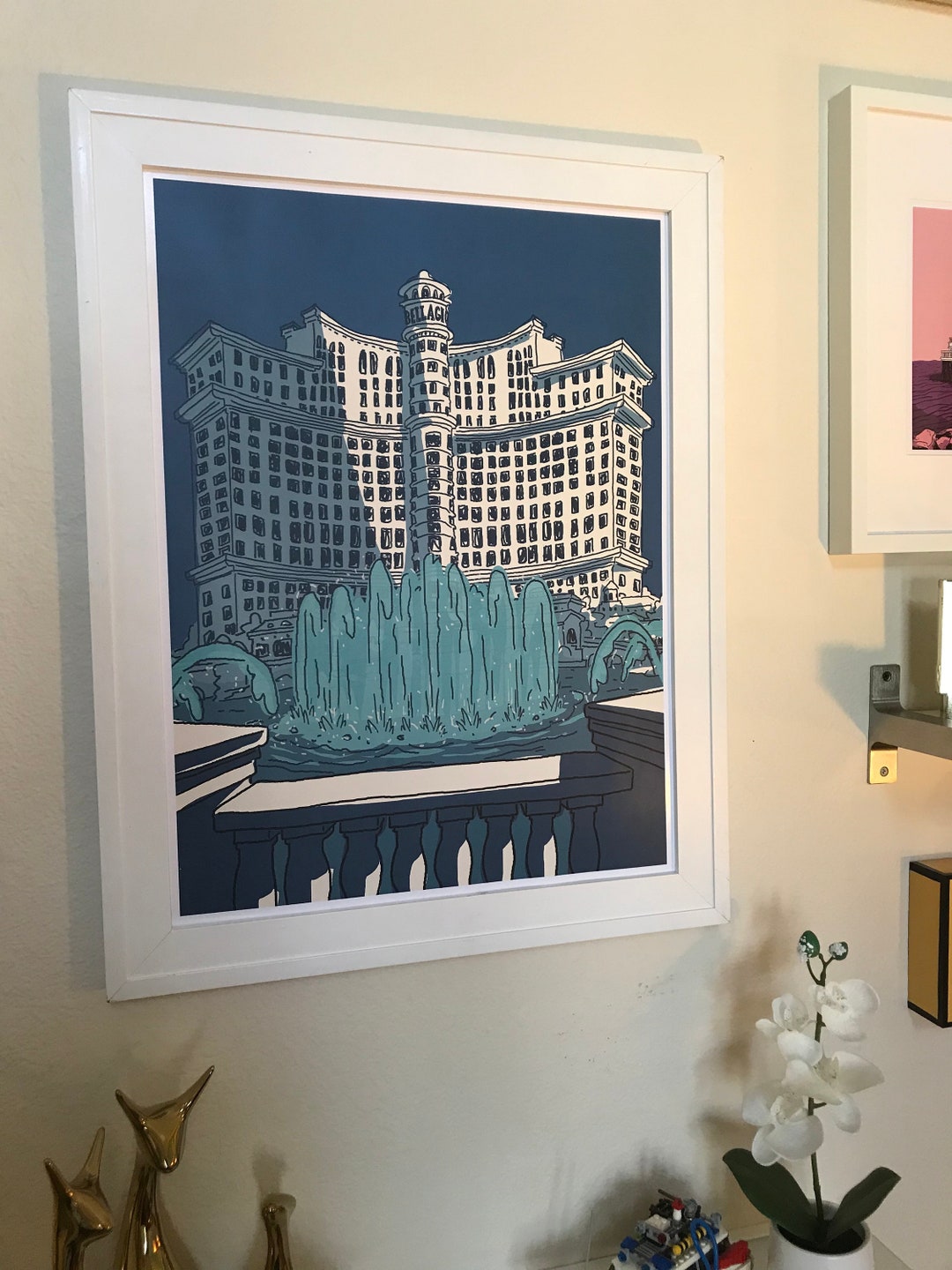 Bellagio Blue - Etsy