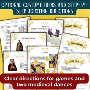 Medieval Feast Day Activities | A Structured End-of-unit Celebration - Etsy