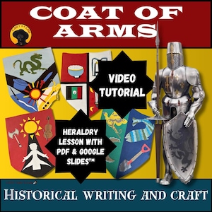Medieval Coat of Arms Project – History Heraldry Lesson, Google Slides ...