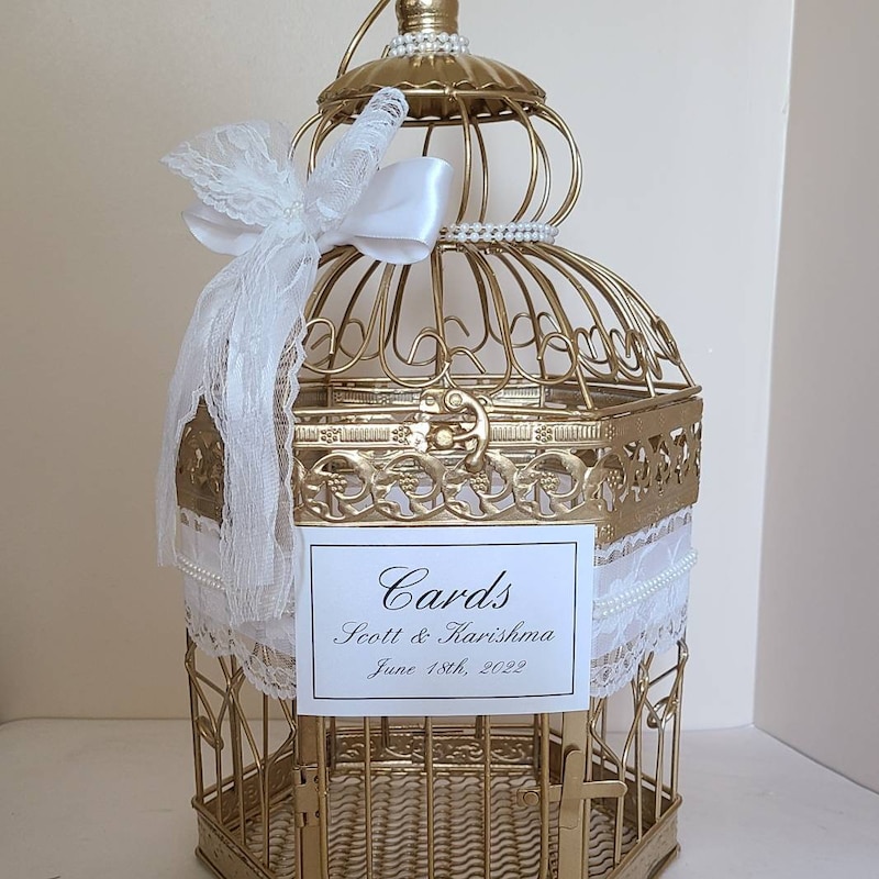 Wedding Card Holder - Etsy