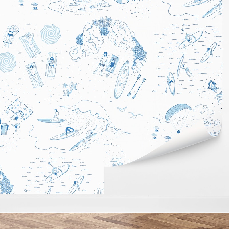 Swimmer Wallpaper - Etsy