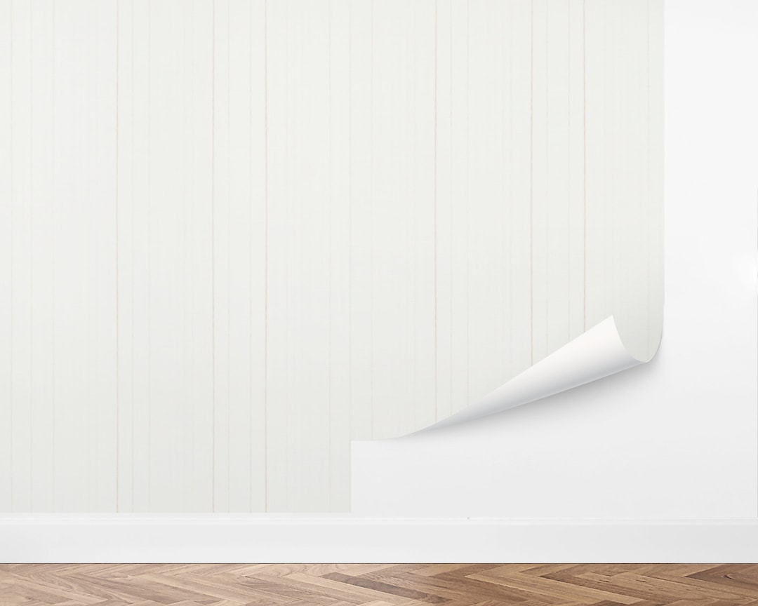 Custom Striped Peel and Stick Wallpaper, Removable Wallpaper - Lined ...