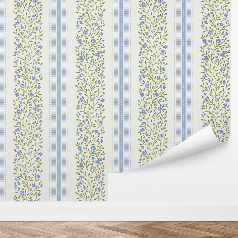 Ditsy Floral Wallpaper - Etsy