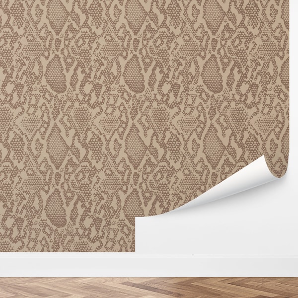 Snakeskin Wallpaper - Etsy