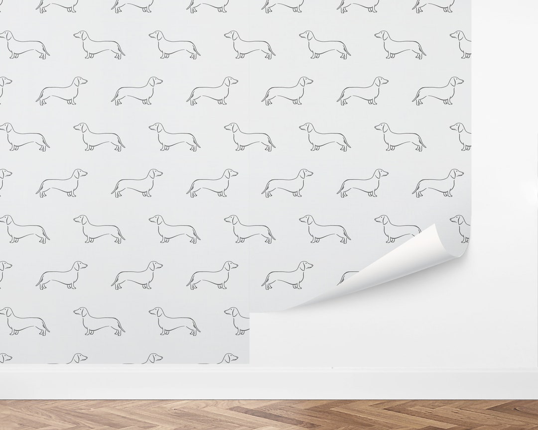 Custom Pets Peel and Stick Wallpaper, Removable Wallpaper - Little ...