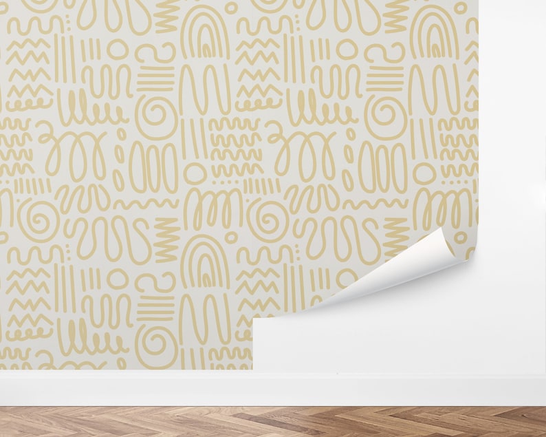 Custom Nursery Peel and Stick Wallpaper, Removable Wallpaper Lively ...