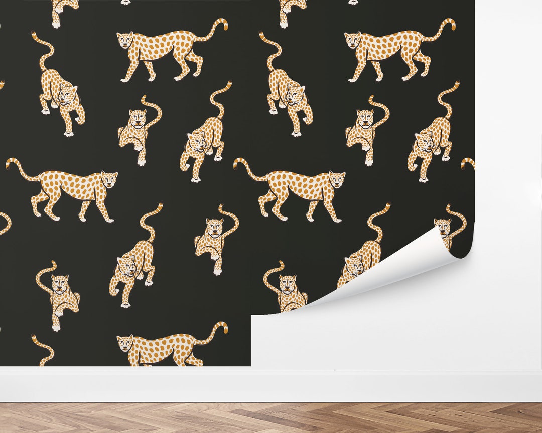 Custom Animal Peel and Stick Wallpaper, Removable Wallpaper - Luscious ...