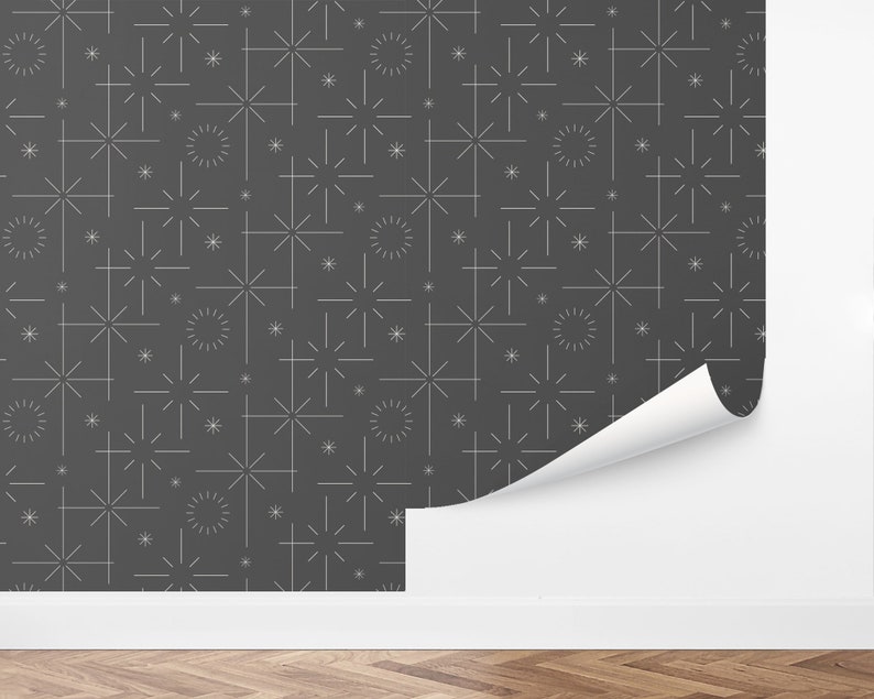Custom Celestial Peel and Stick Wallpaper, Removable Wallpaper Subtle ...