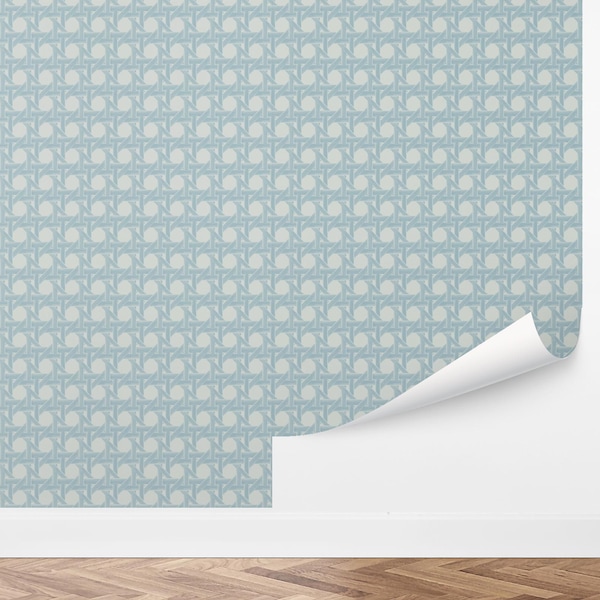 Rattan Wallpaper - Etsy