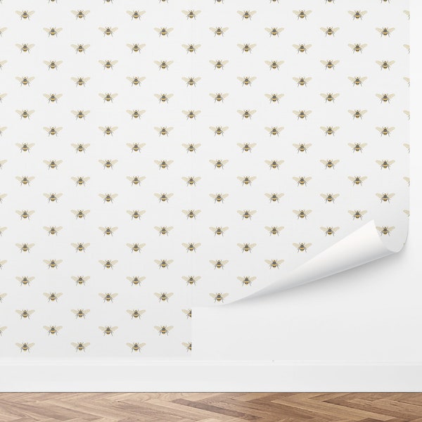 Bee Wallpaper - Etsy