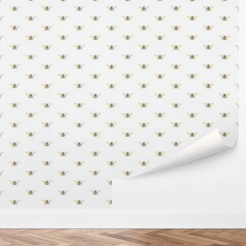 Bee Wallpaper - Etsy
