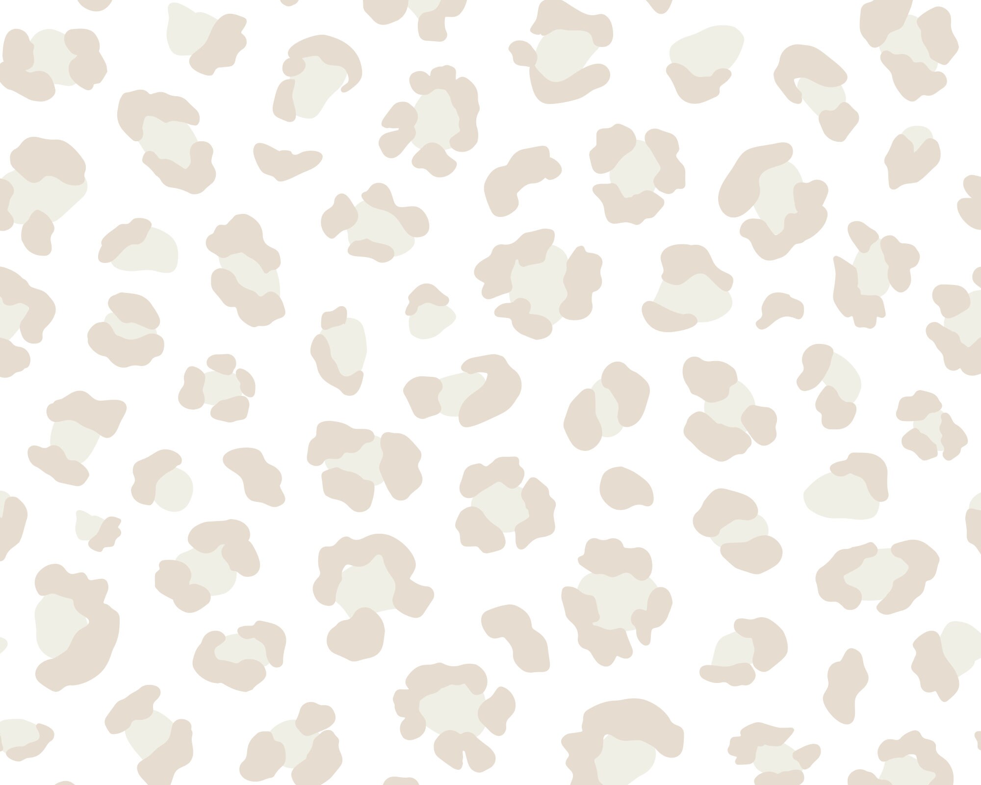 White Leopard Skin Wallpaper