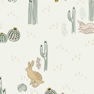 Custom Animal Peel and Stick Wallpaper, Removable Wallpaper - Desert ...