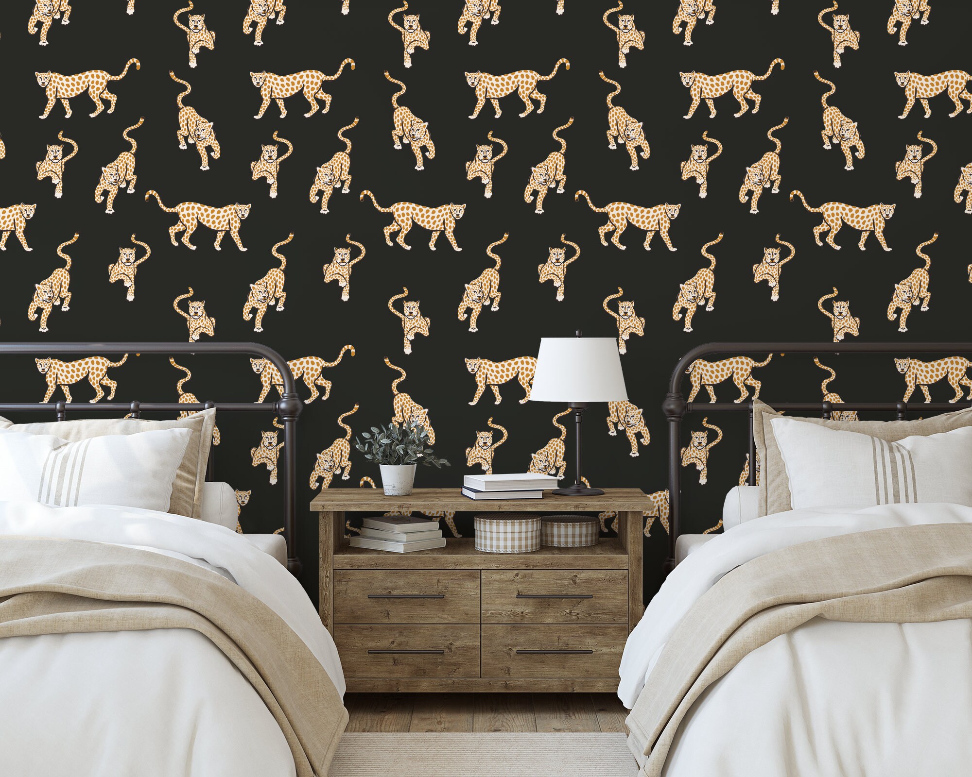 Custom Animal Peel and Stick Wallpaper, Removable Wallpaper - Luscious ...