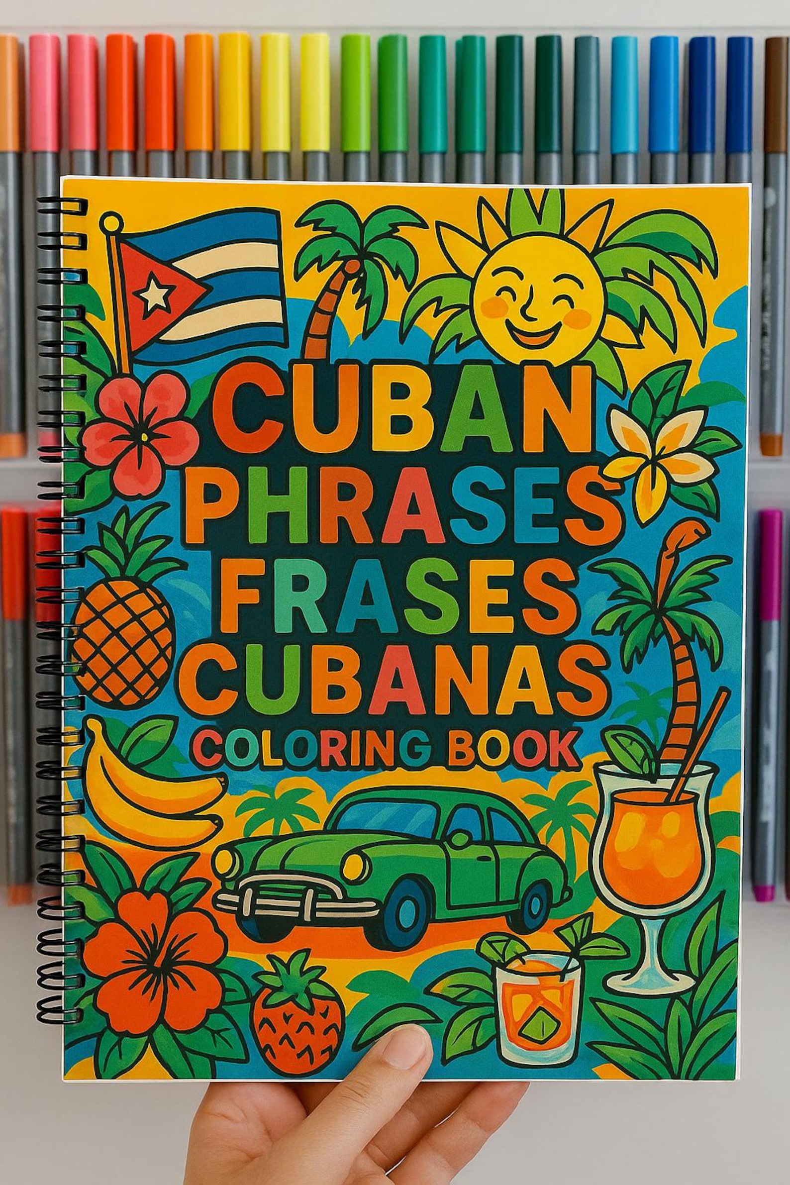 Cuban Phrases- Frases Cubanas- Digital Coloring Pages for Print or iPad ...