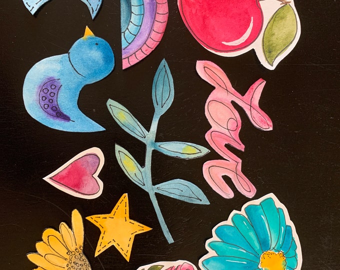 Fodder Ephemera for Junk Journals, Art, Scrapbooking, Card Making ...