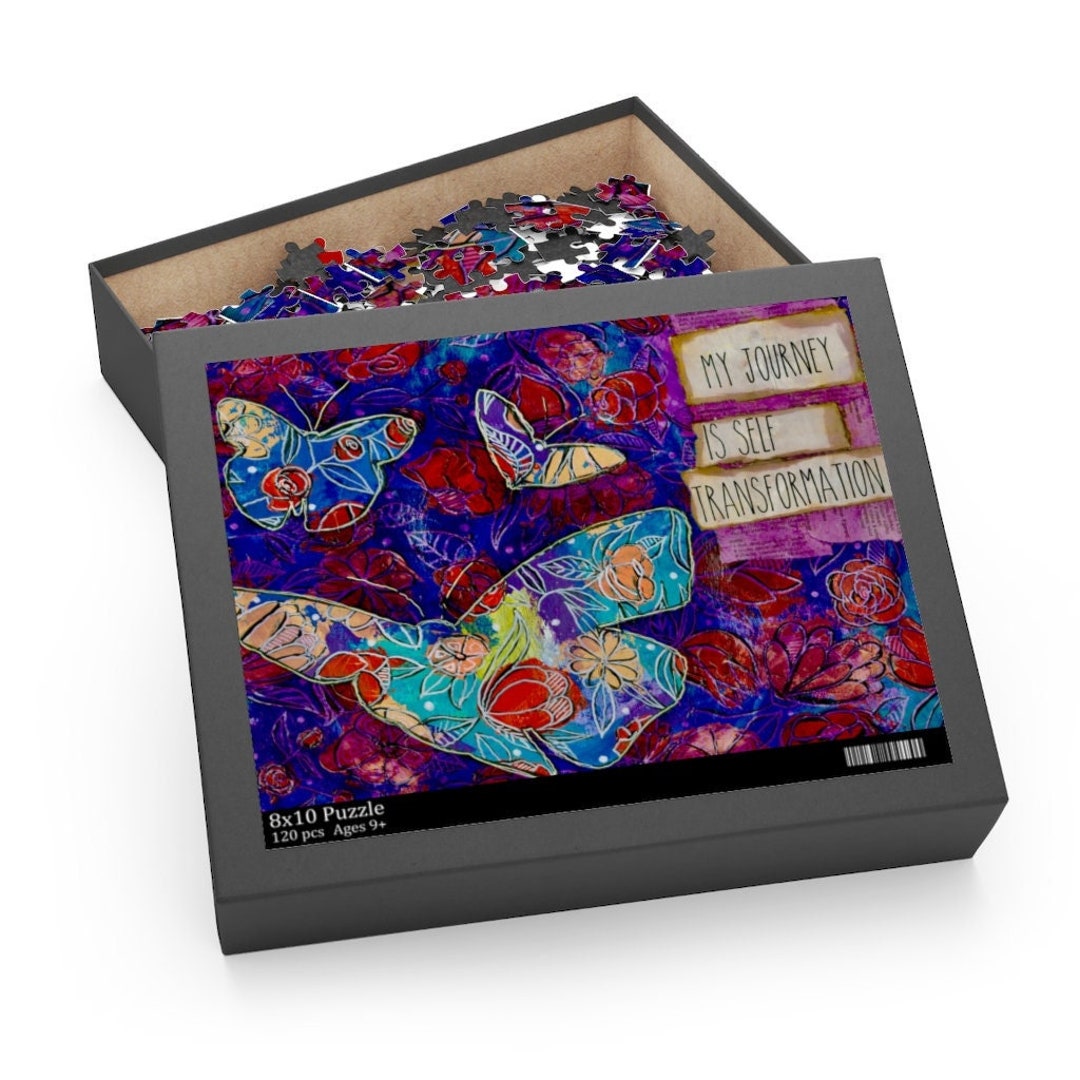 My Journey is Transformation Jigsaw Puzzle 120, 252, or 500 Pieces - Etsy