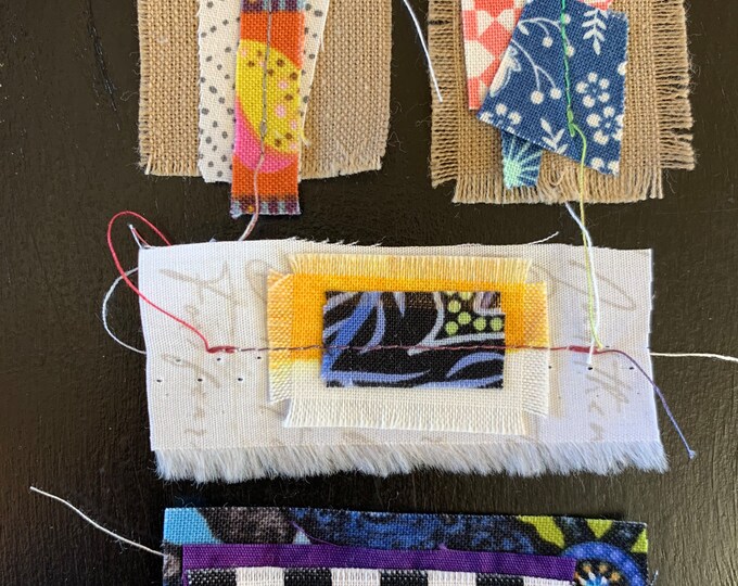 Fabric Fodder Snippets for Junk Journals, Art Journals, Scrapbooking ...