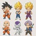 Each Digital Sheet Includes 6 Iconic Characters in Playful, Expressive ...