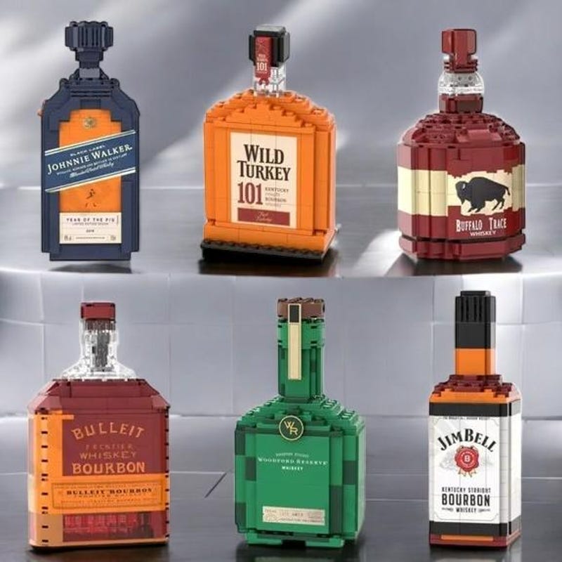 Legos Whiskey Bottles - Etsy