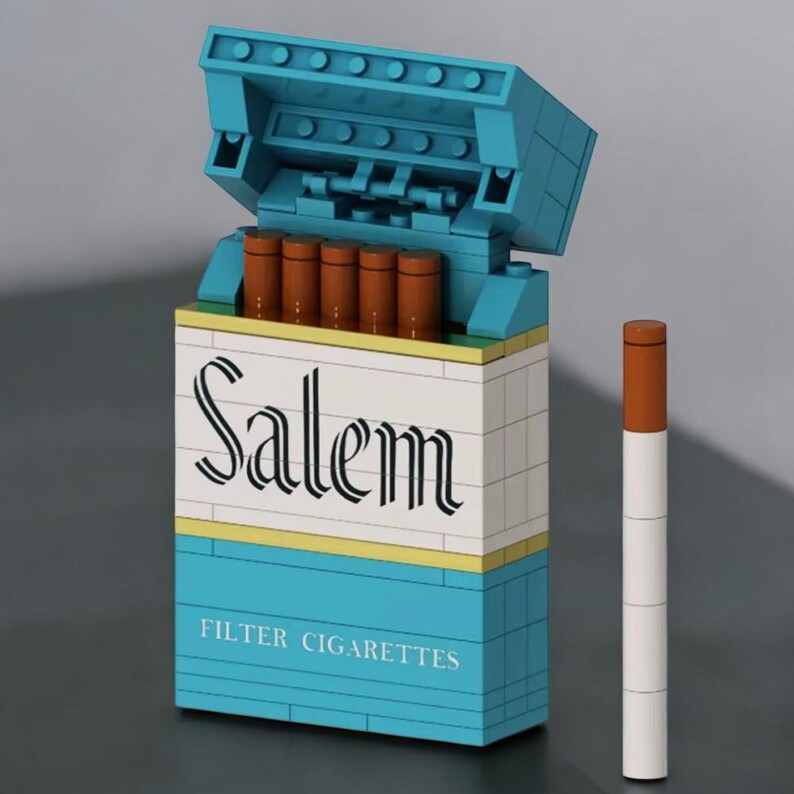 Cigarette Box Smoke Blocks, Collection Popular Cigarette Brands ...