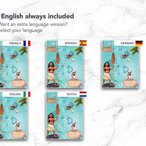 Printable Kids Reward Chart – Moana Inspired – Behavior and Routine ...